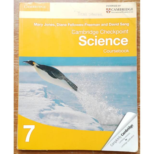 Jual CAMBRIDGE CHECKPOINT SCIENCE COURSEBOOK 7. MARY JONES, DIANE ...