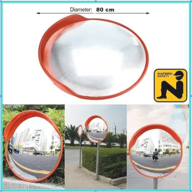 Jual CONVEX MIRROR CERMIN CEMBUNG TIKUNGAN JALAN DIAMETER 80 CM ...