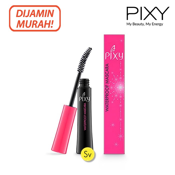 Pixy Waterproof Mascara Black 7ml | Shopee Indonesia