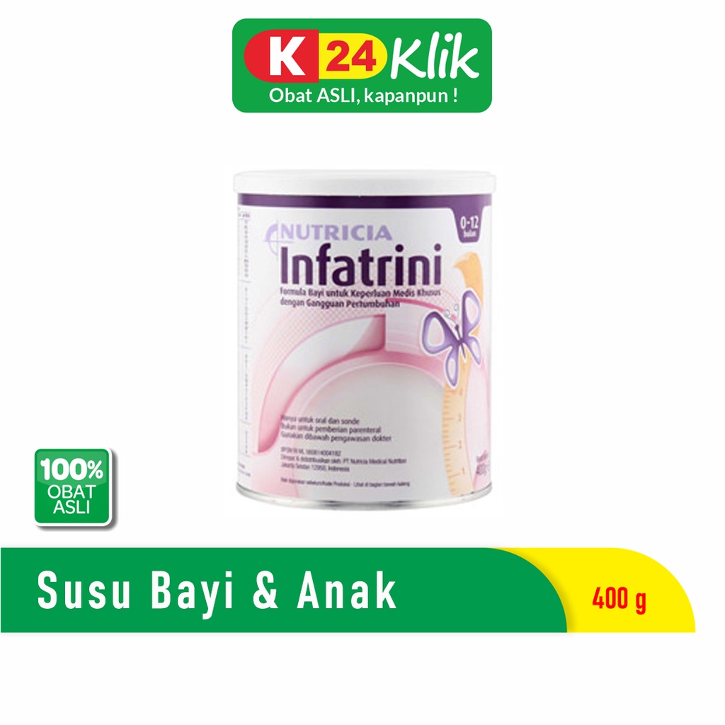 Jual NUTRICIA INFATRINI 0-12BLN 400G KALENG (1 PCS) | Shopee Indonesia