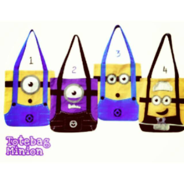 Jual Bag minions tote bag | Shopee Indonesia