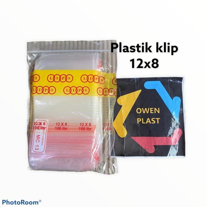 Jual PLASTIK KLIP/KLIP OBAT/KLIP KACANG UKURAN 12X8 CM ISI 100 PCS ...