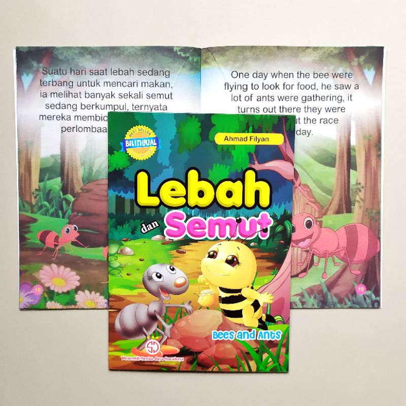 Jual BUKU CERITA ANAK PAUD DAN TK : LEBAH DAN SEMUT - DONGENG ANAK (SJ ... Jual BUKU CERITA ANAK PAUD DAN TK : LEBAH DAN SEMUT - DONGENG ANAK (SJ ...