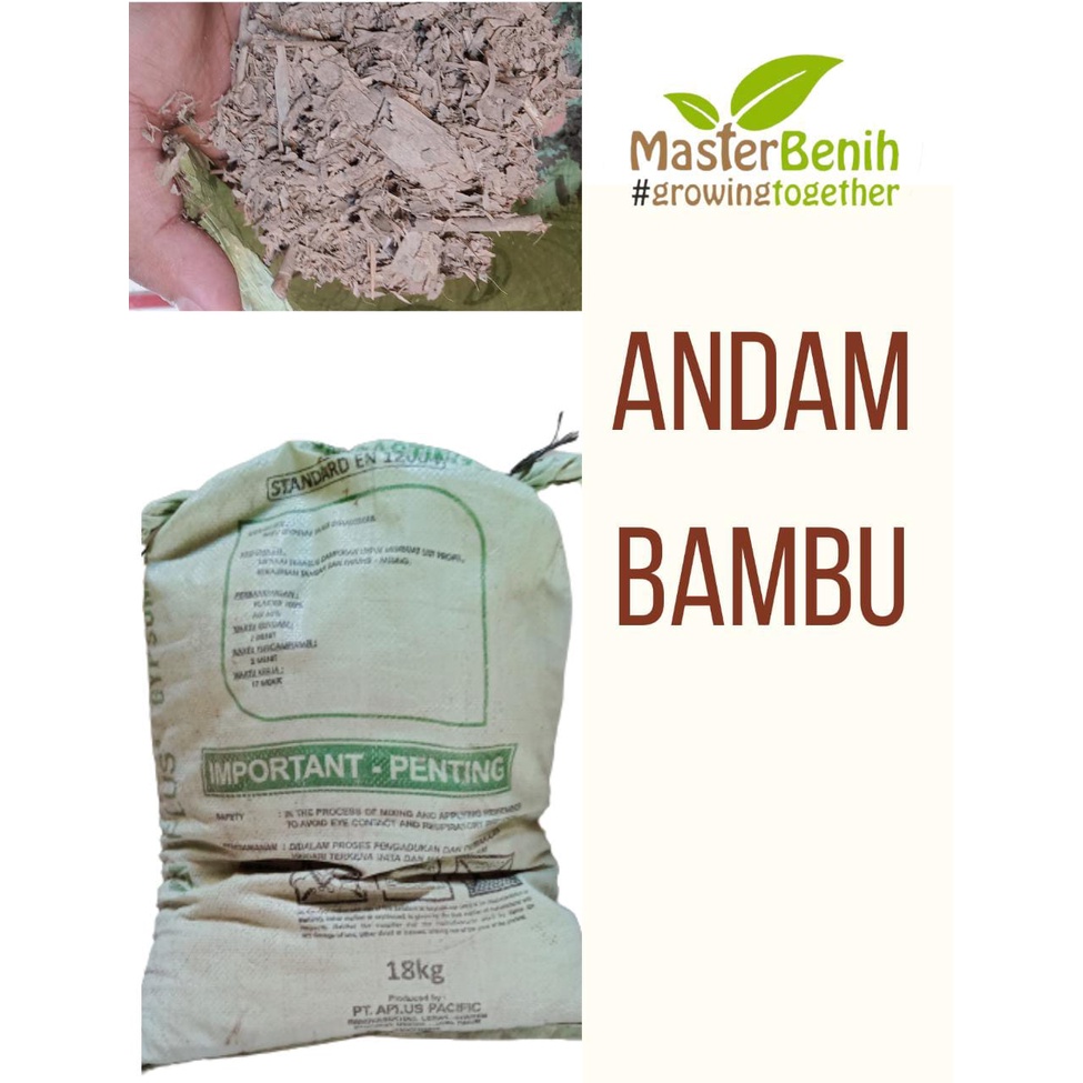 Jual Media Tanam Andam Daun Bambu Kering 1 Karung | Shopee Indonesia