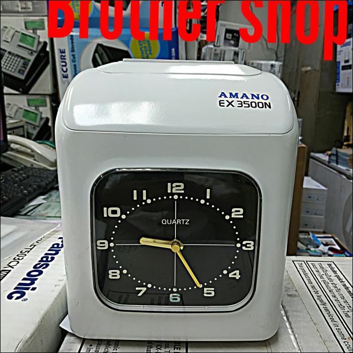 Jual MESIN ABSENSI KARTU AMANO EX 3500N | Shopee Indonesia