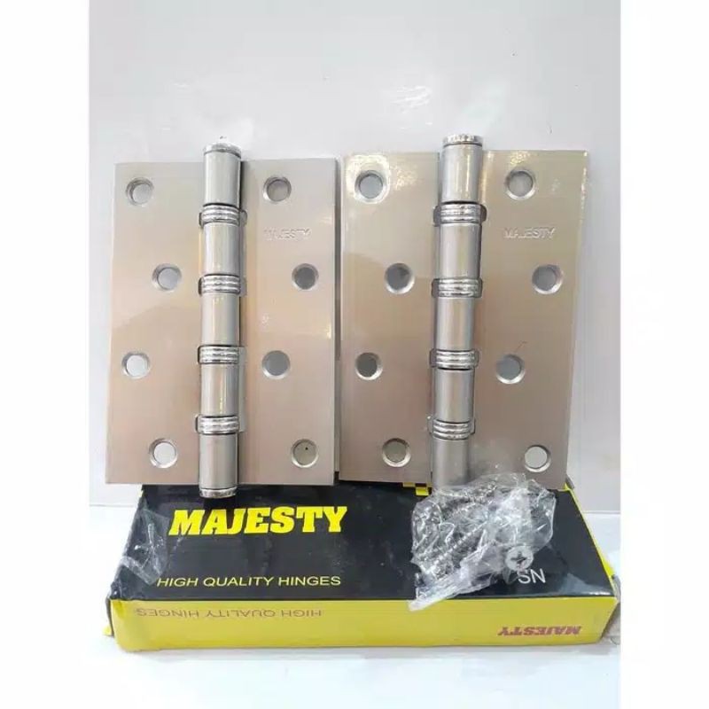 Jual Engsel Pintu Tebal Majesty 4 inch-Engsel tebal Silver Majesty ...