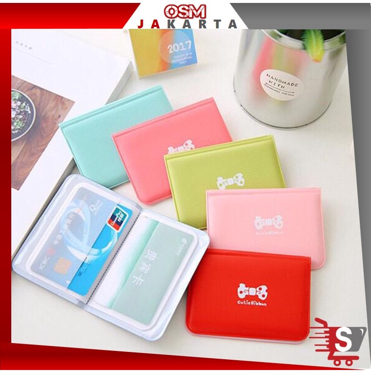 OSM JKT - D061 Dompet Kartu Cutie Ribbon / ID Card Holder / Dompet ID ...