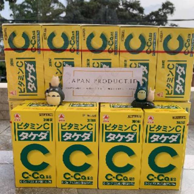 Jual TAKEDA VITAMIN C / Takeda Vit C 300 TABLET Jepang | Shopee Indonesia
