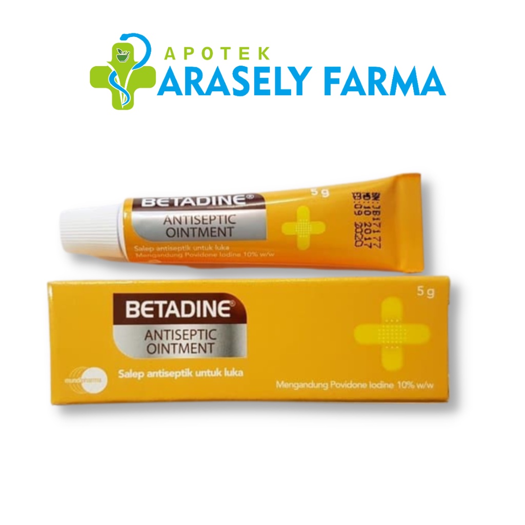 Jual Betadine antiseptic ointment/salep (10g) | Shopee Indonesia