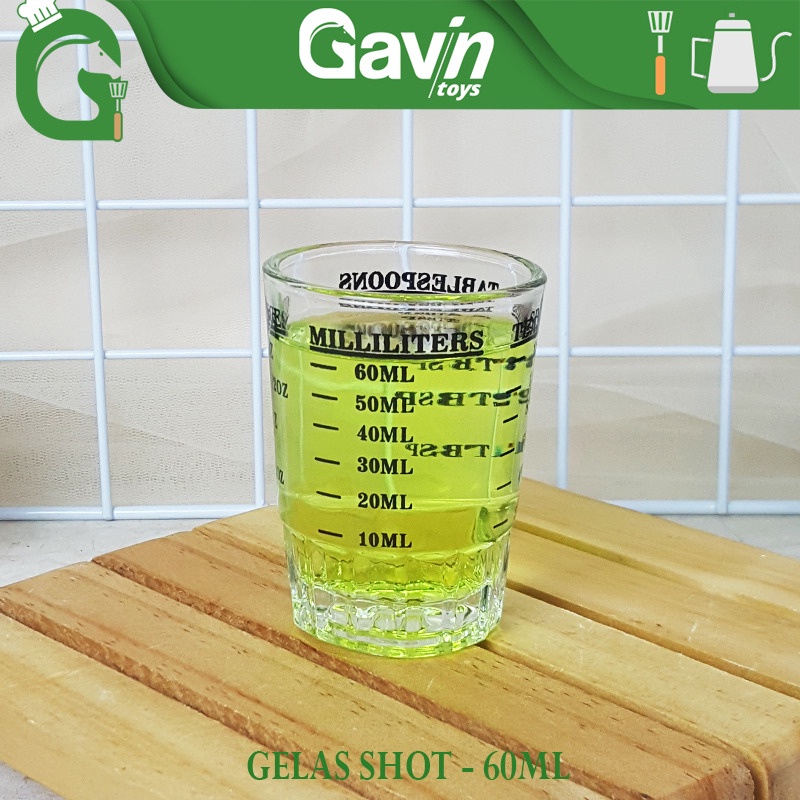 Jual Shot Glass 60ml Gelas Shot Mini Gelas Sloki Kaca Bening Bartender ...