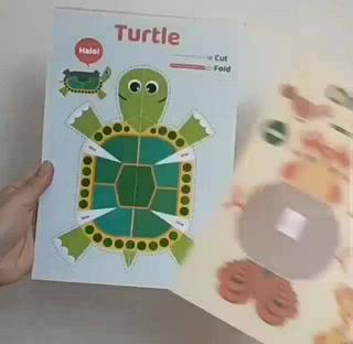 Jual Animal Paper Craft 3D / Aktivitas menggunting hewan / DIY PAPER ...