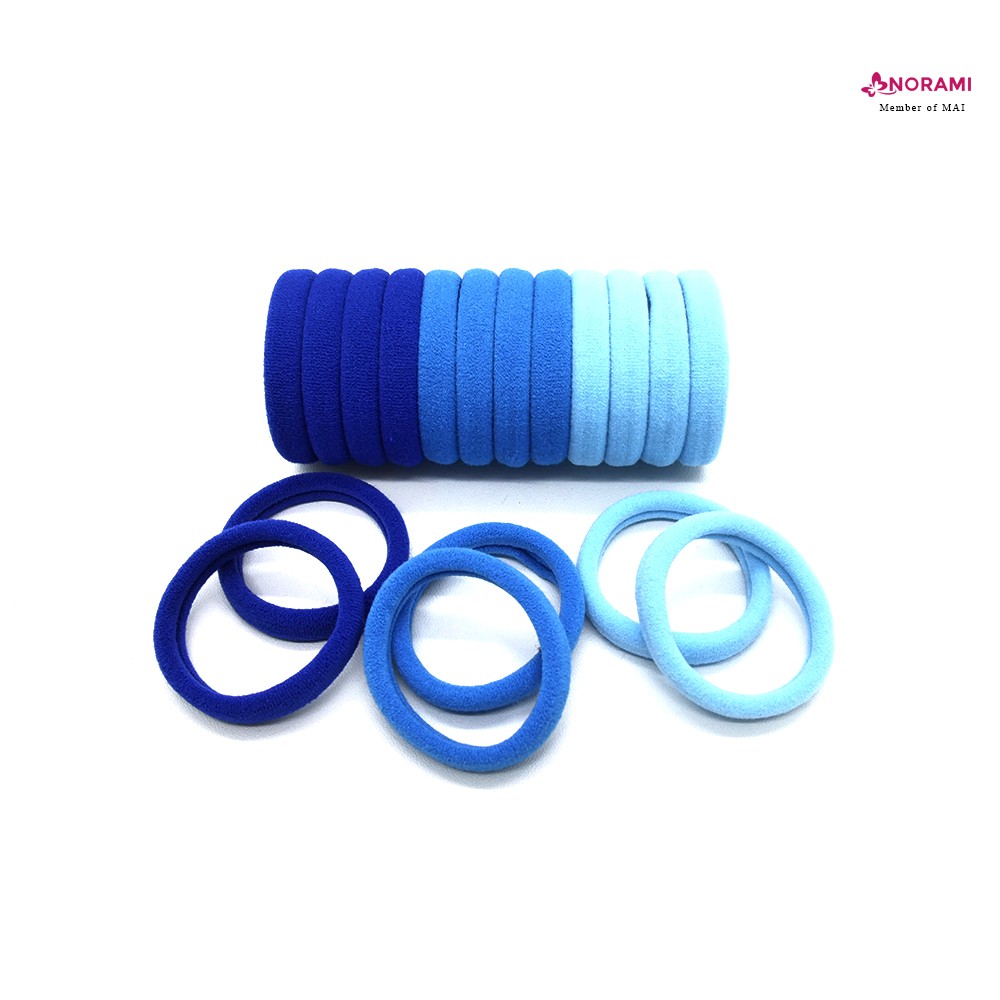 Jual Norami Karet Kuncir Box Polos Warna Biru (Isi 24pcs) G 5001 / AKR ...