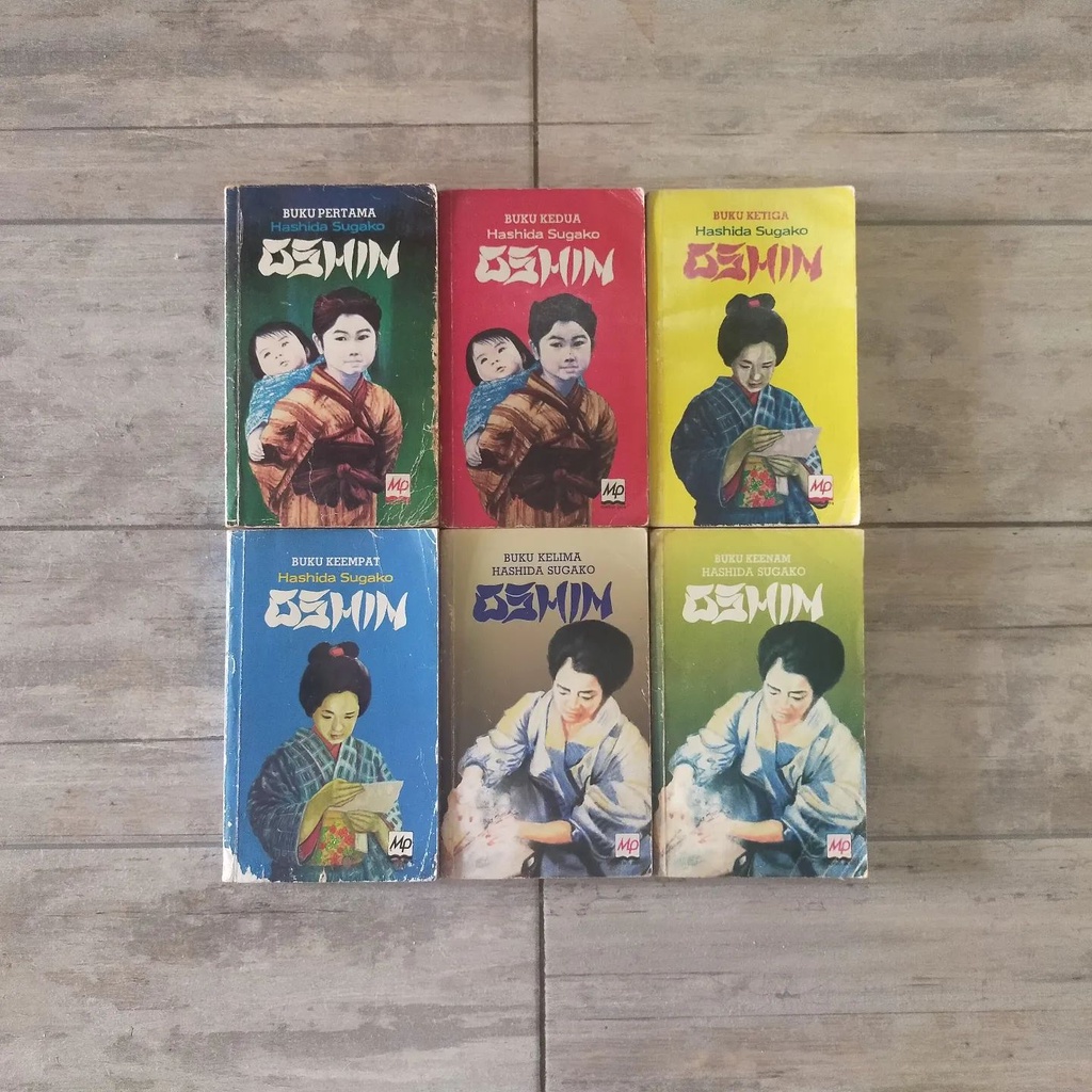 Jual Buku Novel Langka Oshin 1-6 Hashida Sugako | Shopee Indonesia