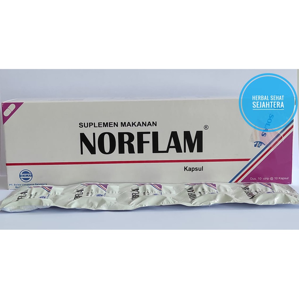 Jual NORFLAM Norflam norflam isi 100 Kapsul Per Box - meredakan ...