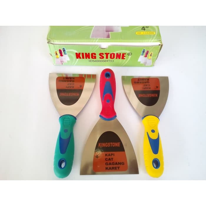 Jual Kape 4 inch Skop Semen Skrap Gypsum Pisau Sendok Ukir Cat MURAH ...
