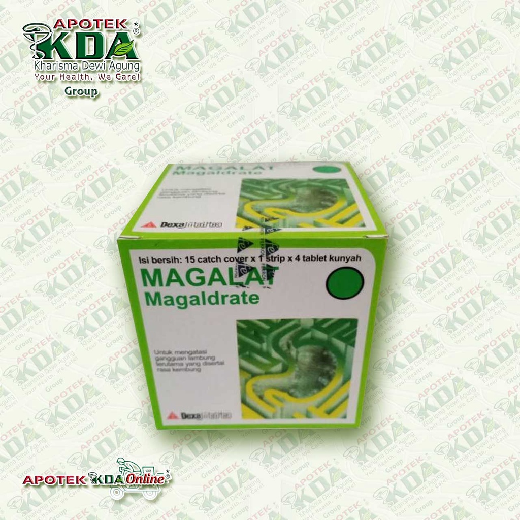 Jual MAGALAT 1 STRIP 4 TABLET | OBAT MAAG | Shopee Indonesia