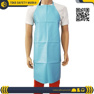 Jual Apron PVC Celemek Pelindung Dada Anti Air Panjang 90 cm Kulit ...