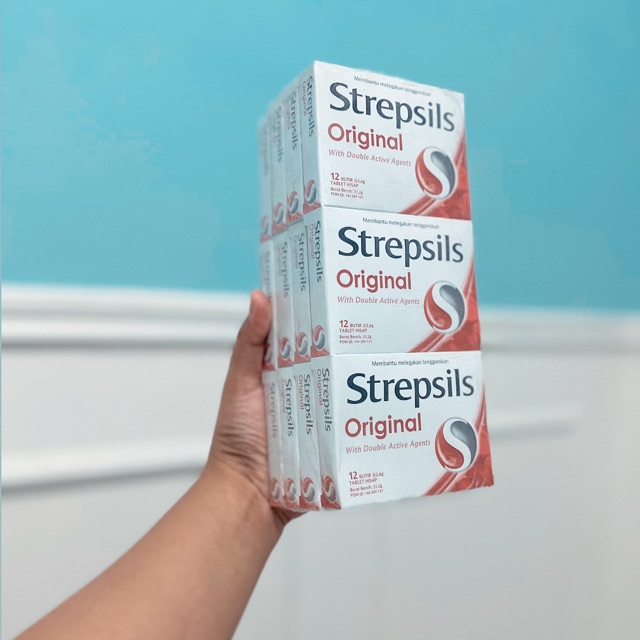 Jual Strepsils Original 12 box kecil | Shopee Indonesia