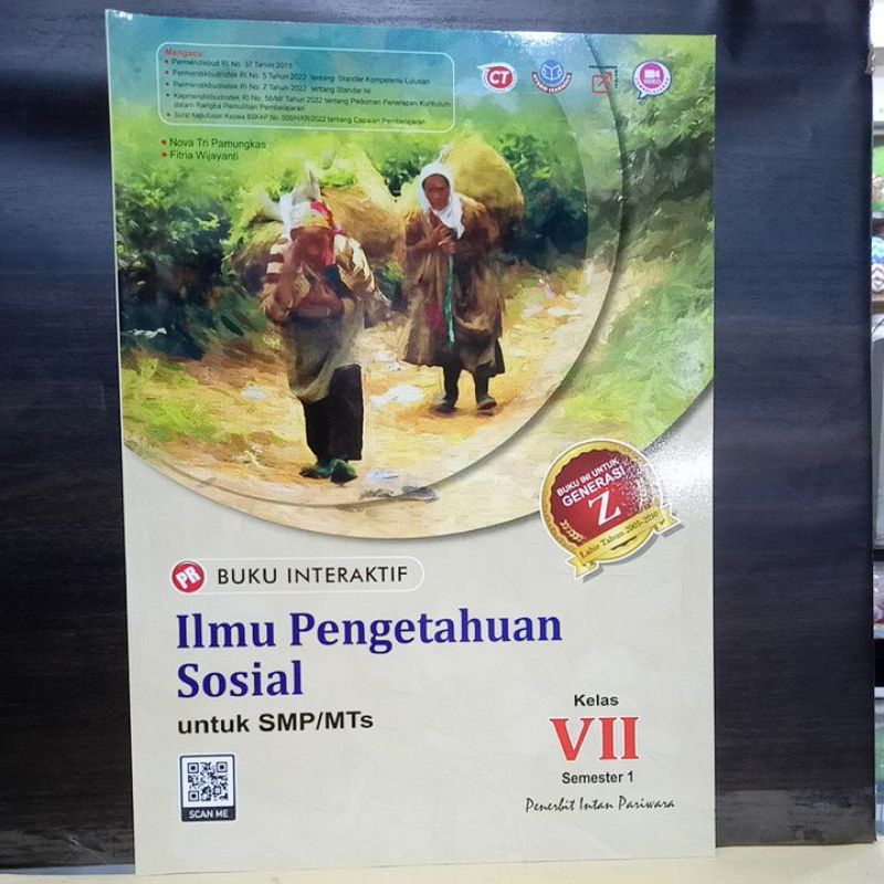 Jual BUKU LKS PR INTERAKTIF IPS SEMESTER 1 KELAS VII (7) SMP/MTs K-13 INTAN PARIWARA | Shopee ...