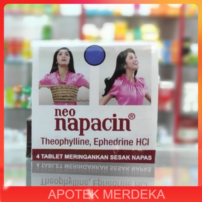 Jual neo napacin strip isi 4 tablet neonapacin obat asma sesak napas ...