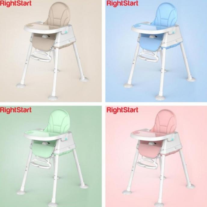 Jual RIGHT START 4in1 Highchair HC 2375 UPGRADED Kursi Makan Bayi ...