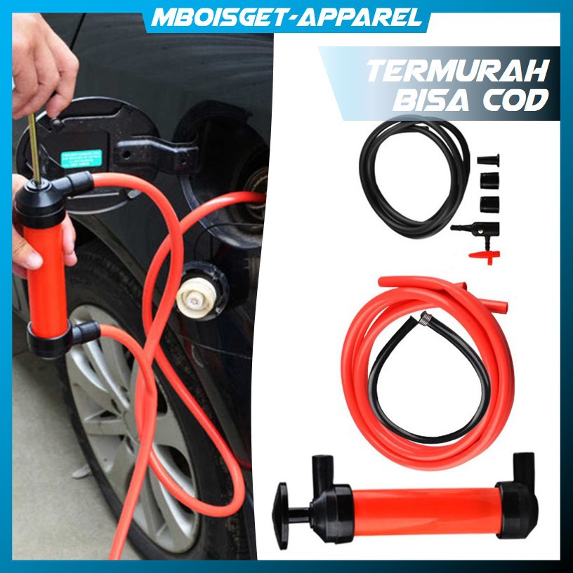 Jual MBOISGET - Siphon Pompa Tangan Transfer Oli Bensin Mobil Oil ...