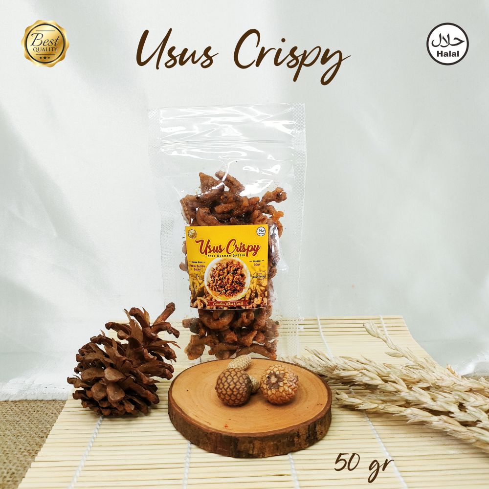 Jual VIRAL USUS CRISPY AYAM NDOWER PEDAS DAUN JERUK BUMBU BASAH CEMILAN ...