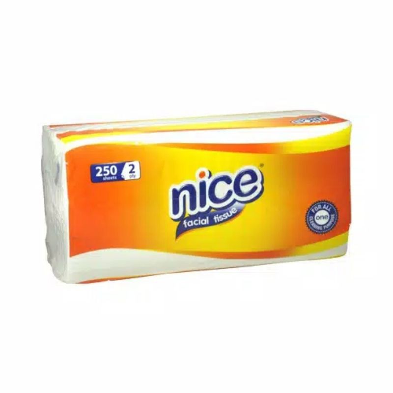 Jual TISSUE FACIAL SOFT PACK 250 SHEET 2 PLY / TISSU WAJAH NICE 250s ...