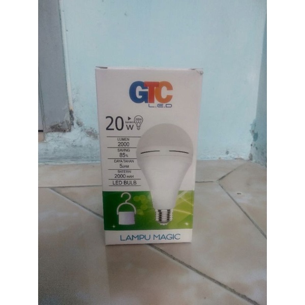 Jual Lampu LED GTC 20 Watt/Lampu otomatis/Lampu magic | Shopee Indonesia