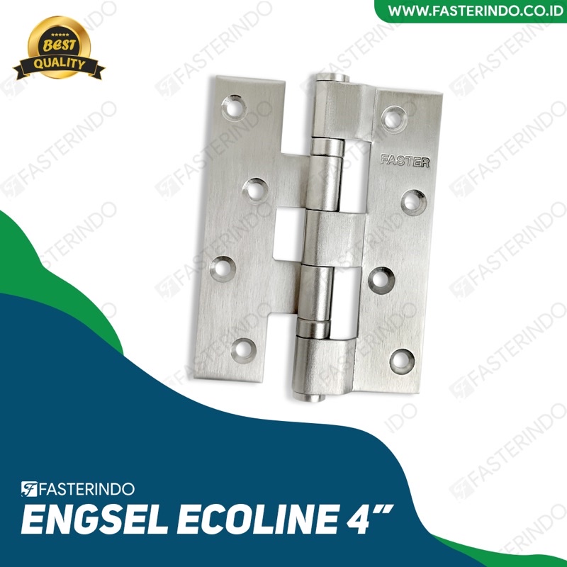 Jual Engsel Kupu 4 Inch Ecoline Faster / Engsel Pintu | Shopee Indonesia
