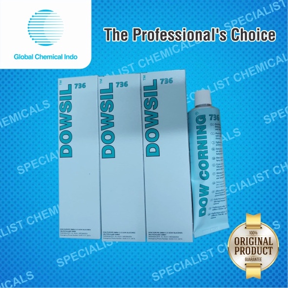 Jual Dow Corning 736 RTV sealant high temp | Shopee Indonesia