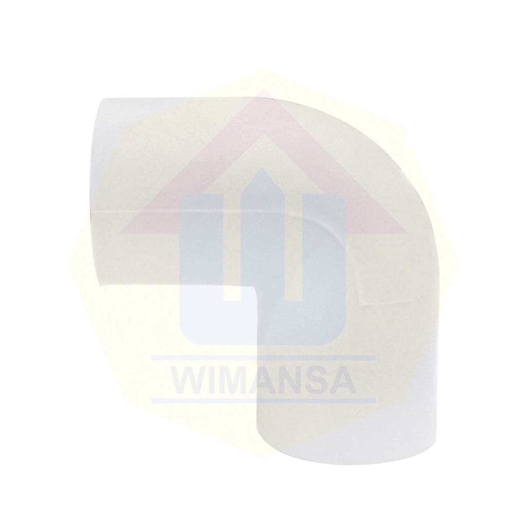 Jual SAMBUNGAN PIPA KNEE PVC PUTIH 5/8 INCH | Shopee Indonesia