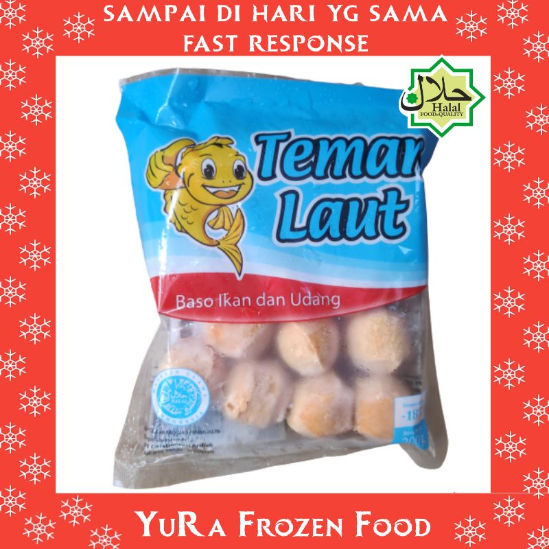 Jual TEMAN LAUT Baso Ikan Dan Udang 200gr | Shopee Indonesia