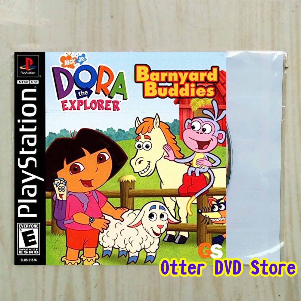 Jual Kaset CD Game Ps1 Ps 1 Dora the Explorer - Barnyard Buddies ...