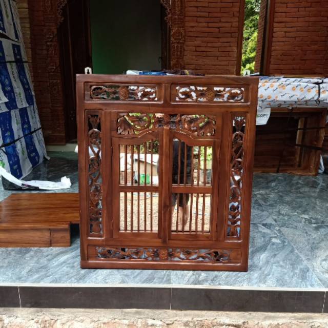 Jual Krepyak Jati l Cermin Jati l Kaca Jati l Krepyak Cermin | Shopee ...