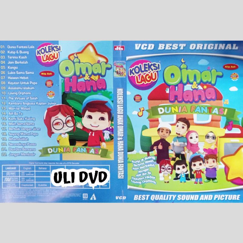 Jual KASET VCD KOLEKSI LAGU OMAR & HANA DUNIA FANTASI | Shopee Indonesia