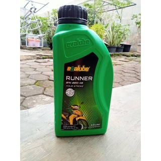 Jual OLI EVALUBE RUNNER 4T 800ml SAE 20W-40 MOTOR OIL BEBEK Indonesia ...