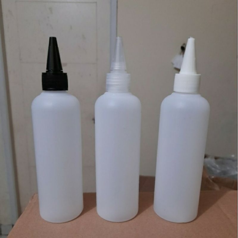 Jual Botol 250ml HDPE Tutup Kerucut / Botol Tinta 250ml HDPE | Shopee Indonesia