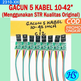 Jual Gacun 5 Kabel STR TV LCD LED 10 - 42 inch | Shopee Indonesia