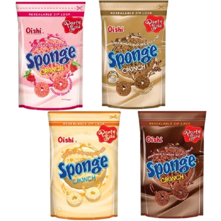 Jual Oishi Sponge Crunch 100 gr | Shopee Indonesia