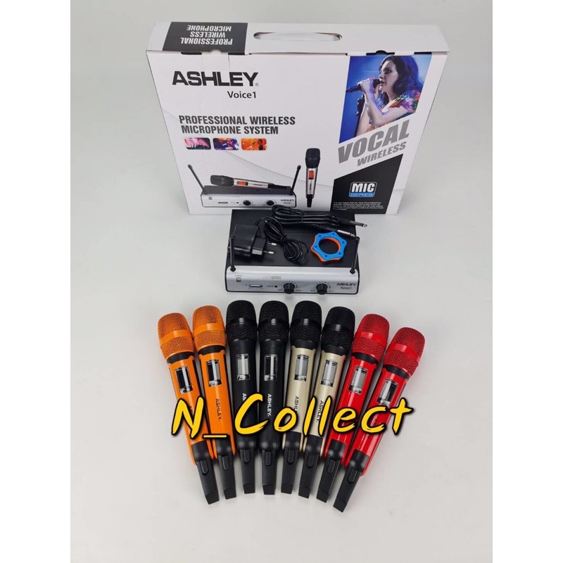 Jual mic ashley voice 1 champagne original ashley voice1 | Shopee Indonesia