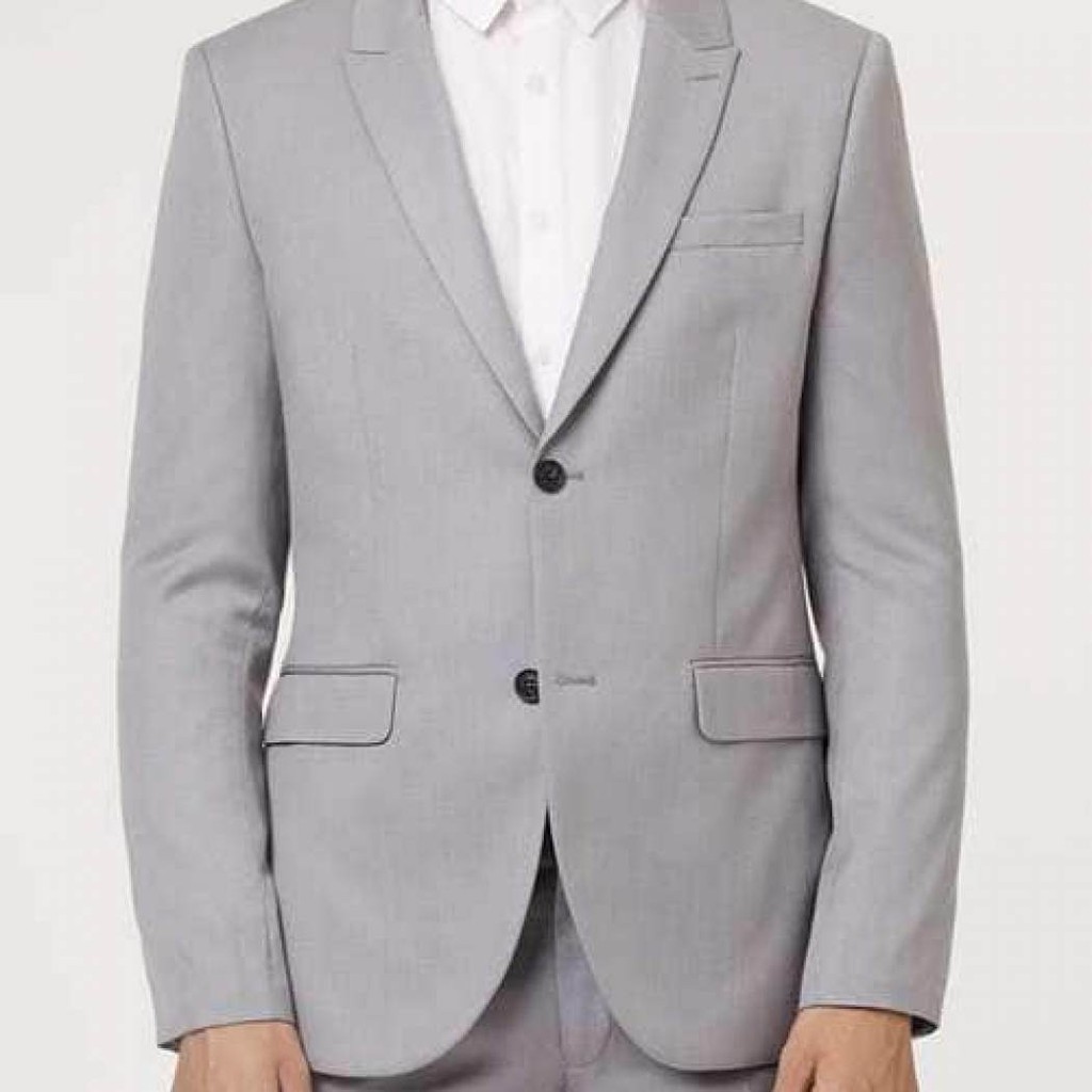 Jual Jas Pria Jas Formal Premium Suite Jas Wedding Grey 