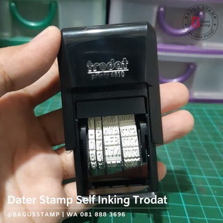 Jual Stempel Trodat 4810 Stempel Tanggal Otomatis / Dater Otomatis | Shopee Indonesia