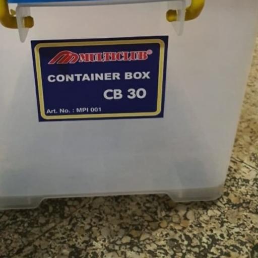 Jual ♧ BOX CONTAINER CB 30 LITER MULTICLUB SEKELAS WAGON LION STAR EZY ...