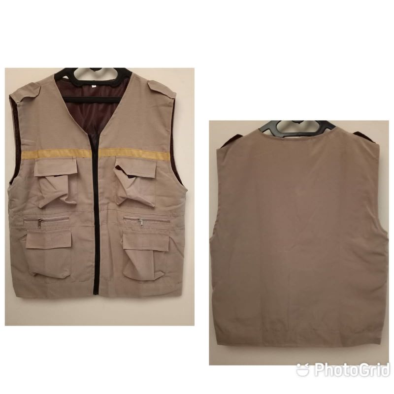 Jual Rompi crem polos#lapangan#safety | Shopee Indonesia