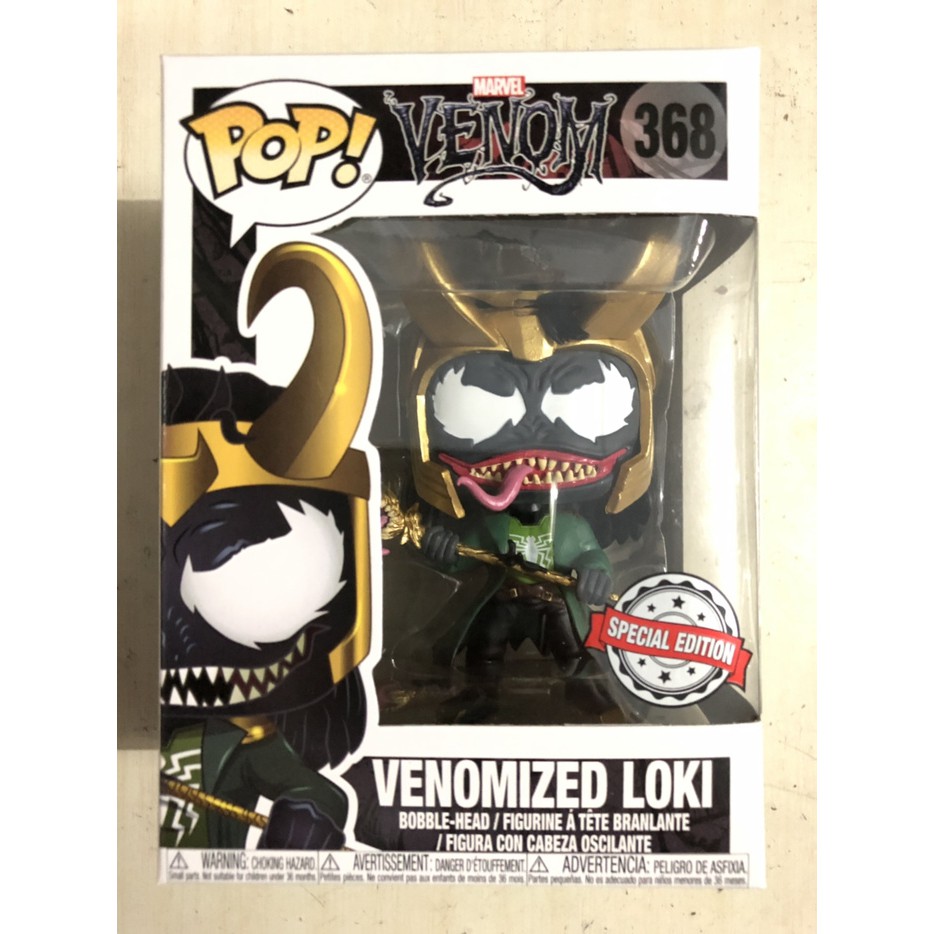 Jual Funko POP! Marvel: VENOM - Venomized Loki Laufeyson Thor Odin ...