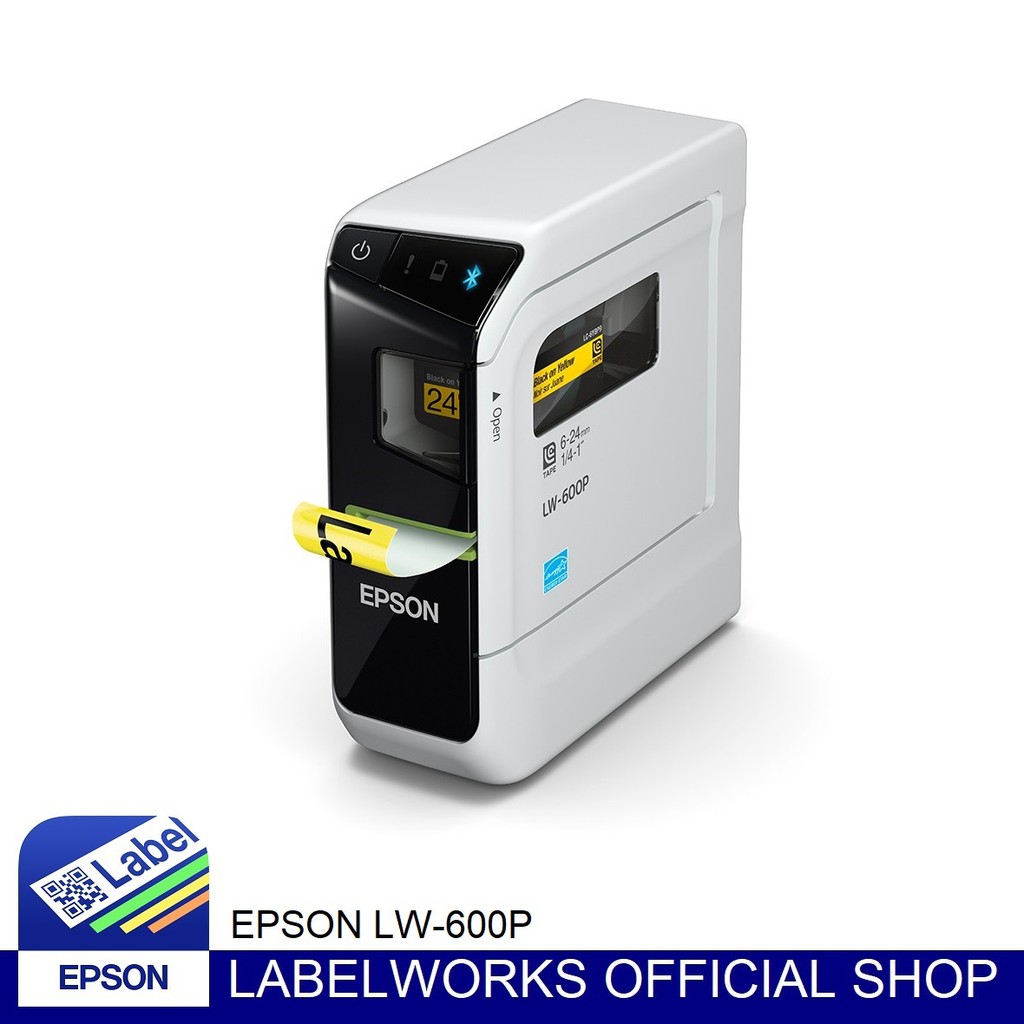 Jual Epson LabelWorks Lw-600P Bluetooth Pc Connectable Portable Barcode ...
