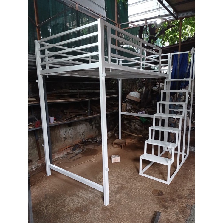 Jual Ranjang Tempat Tidur Tingkat Model Tangga Trap Kecil Custom ...