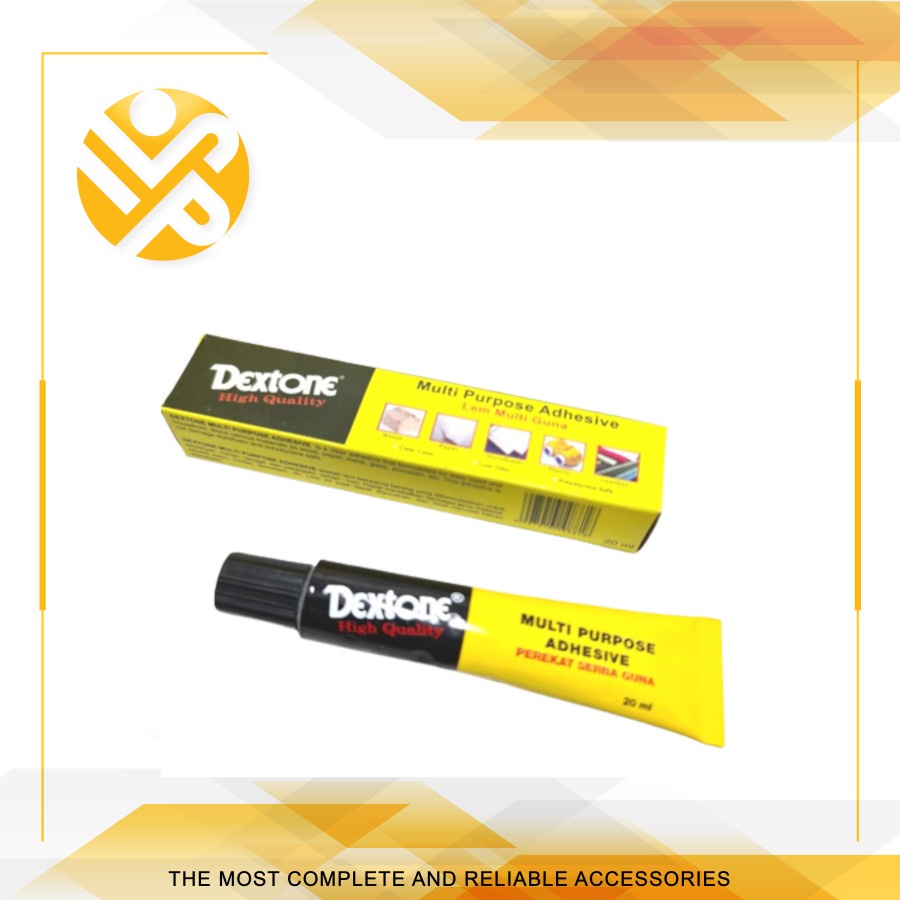 Jual Lem Dextone Multi Purpose Adhesive / Clear Bening / Lem Multi Guna ...