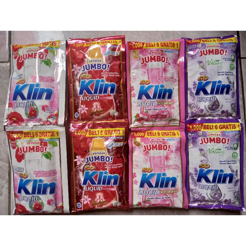 Sabun Soklin Liquid - Perumperindo.co.id